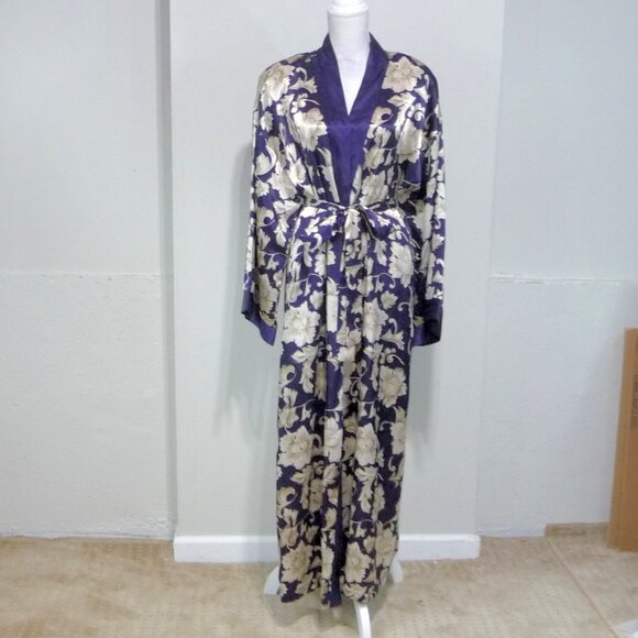 Adonna | Intimates & Sleepwear | Adonna Wrap Robe Maxi Size Large 618 ...